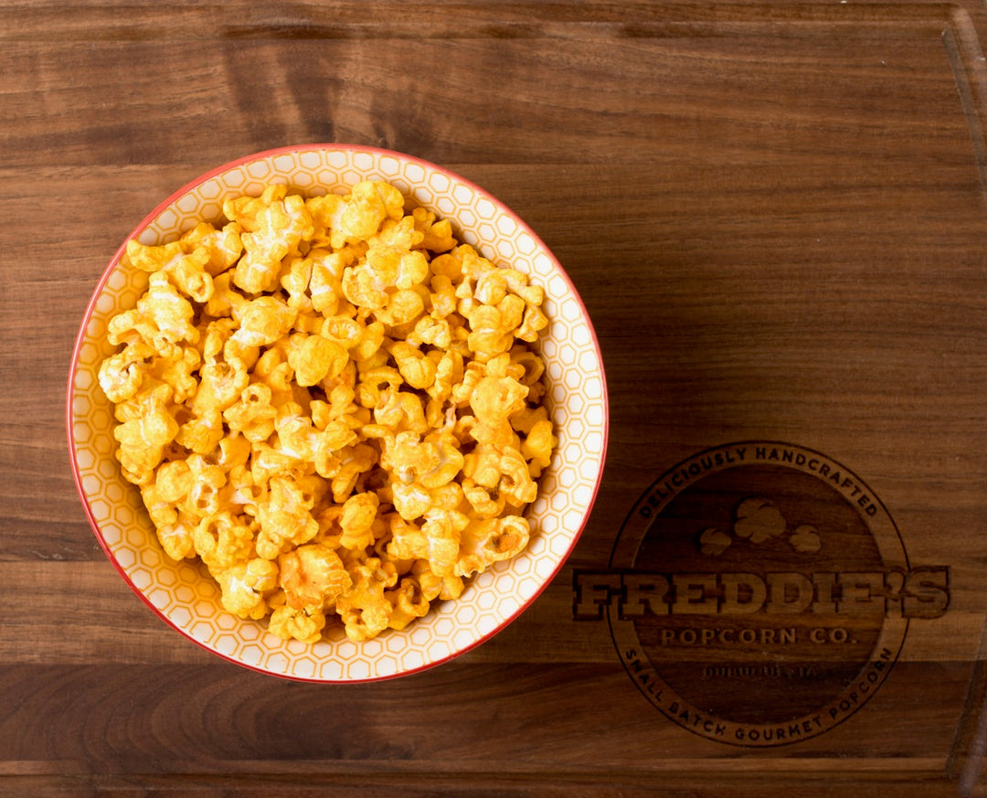 Freddie’s Gourmet Spicy Jalapeno Cheddar Cheese – Freddies Popcorn Company
